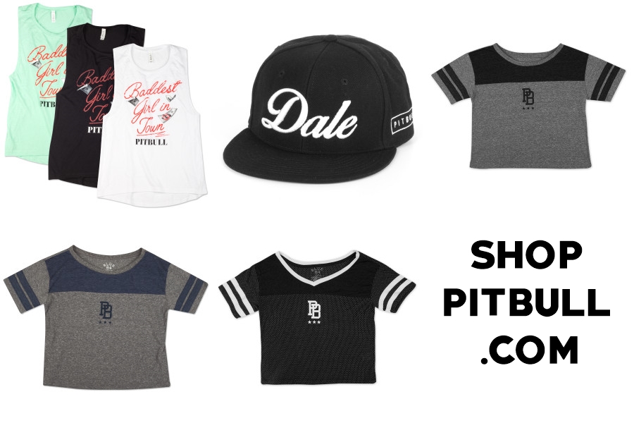 New Official Pitbull Merchandise Available on ShopPitbull.com ...