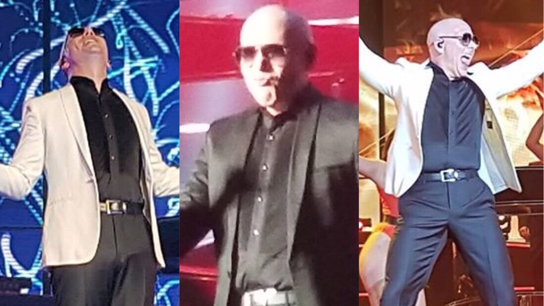Pitbull Gives Fans the Time Of Their Lives as he Returns to Sin City ...